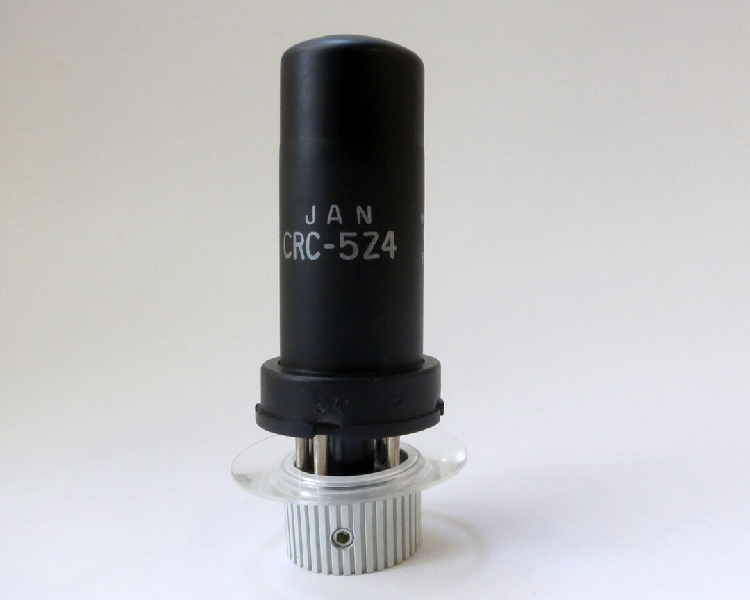 RCA 5Z4 Vacuum Tube - Metal Vacuum Rectifier Tube - New Old Stock ...