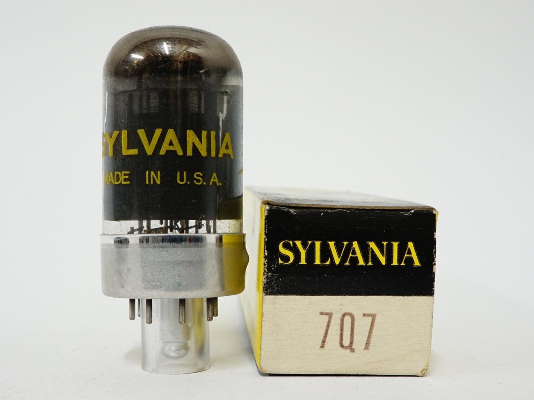 Sylvania 7Q7 Vacuum Tube - New Old Stock - Original Box - Loctal ...