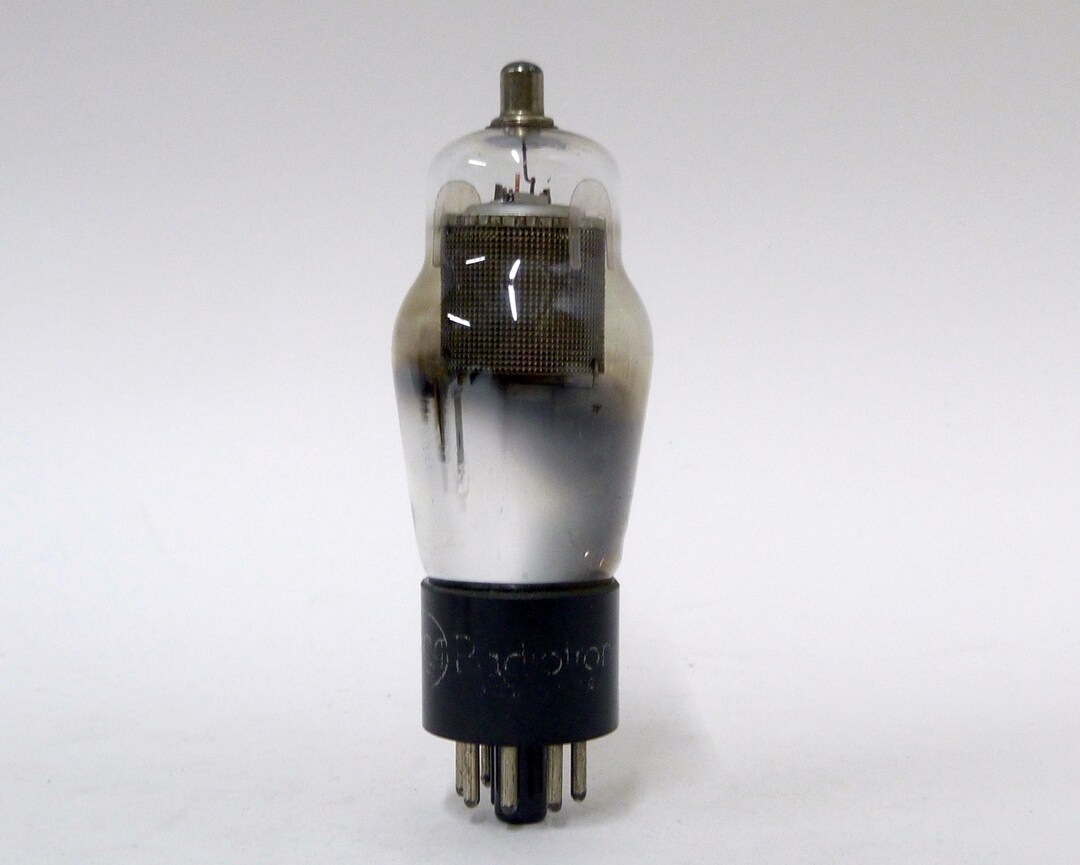 RCA 6J7G Vacuum Tube - Perforated Plate - Glass 6J7 With ST Envelope ...