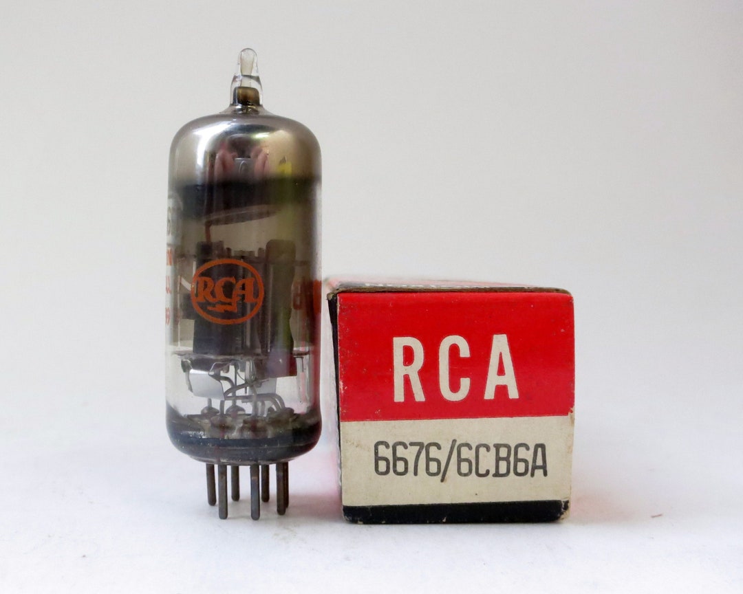 RCA 6676 Vacuum Tube - New Old Stock - Original Box - Excellent ...