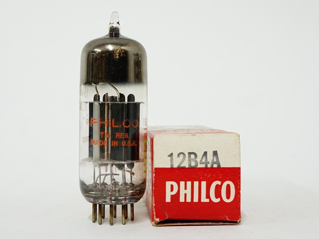 Philco 12B4A Vacuum Tube - New Old Stock - Original Box - Excellent ...