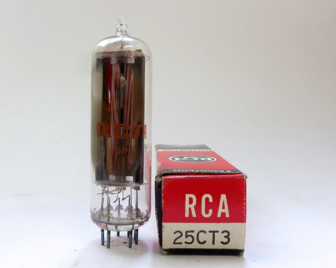 RCA 25CT3 Vacuum Tube - 7 Pin Miniature Half-wave Vacuum Rectifier ...