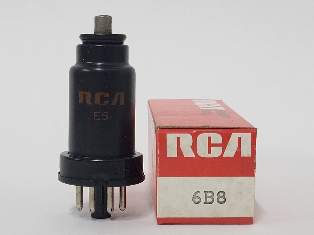 RCA 6B8 Vacuum Tube - New Old Stock - Original Box - Excellent ...