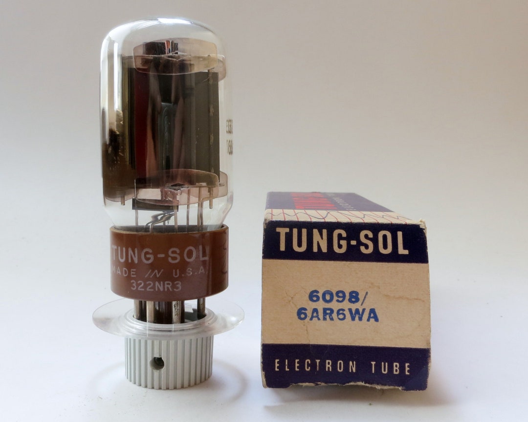 Tung Sol 6098 Vacuum Tube - 6AR6WA - Etsy