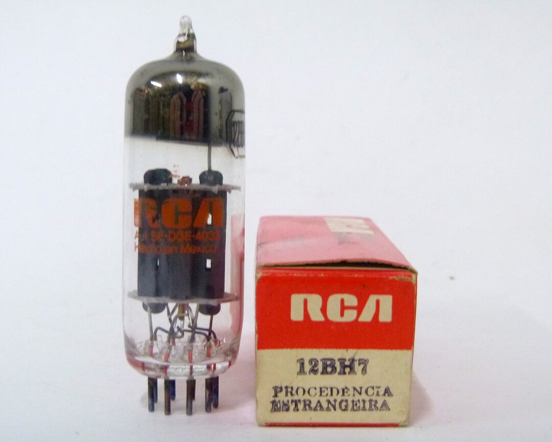 RCA 12BH7 Vacuum Tube - New Old Stock - Made in Mexico - Etsy