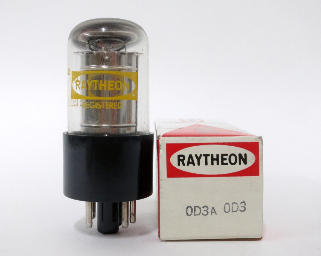 Raytheon 0D3A Voltage Regulator Tube - New Old Stock - Original Box ...