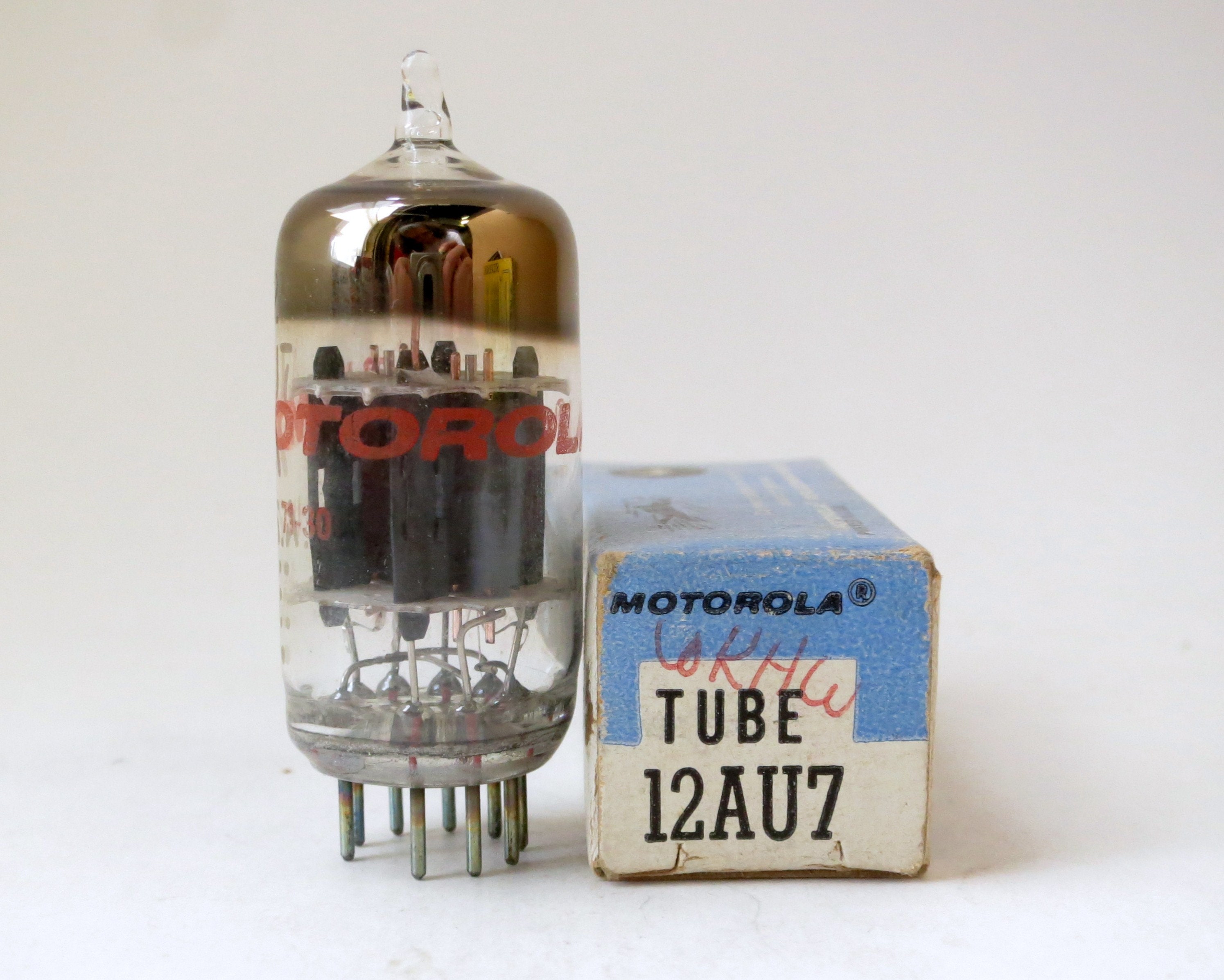 Motorola 12AU7A Vacuum Tube - New Old Stock - Original Box ...