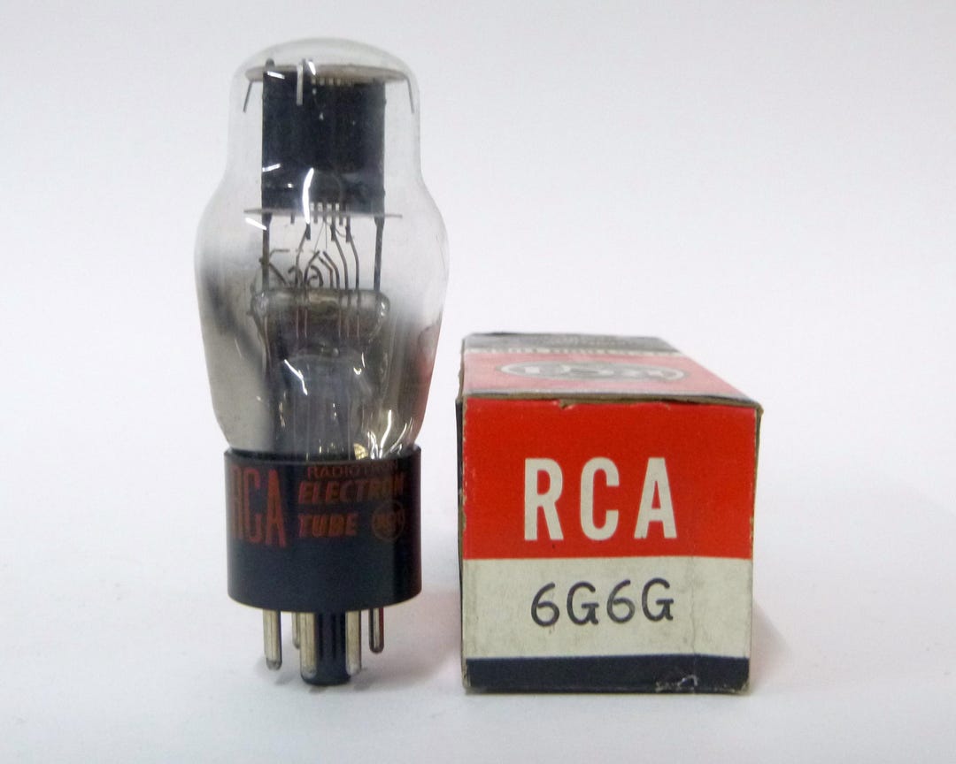 RCA 6G6G Vacuum Tube - New Old Stock - Original Box - Excellent Condition - 6G6 - Etsy