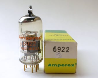 Raytheon 6922 Vacuum Tube - ECC88 Tube - Yellow Branding - CK-6922 - Etsy