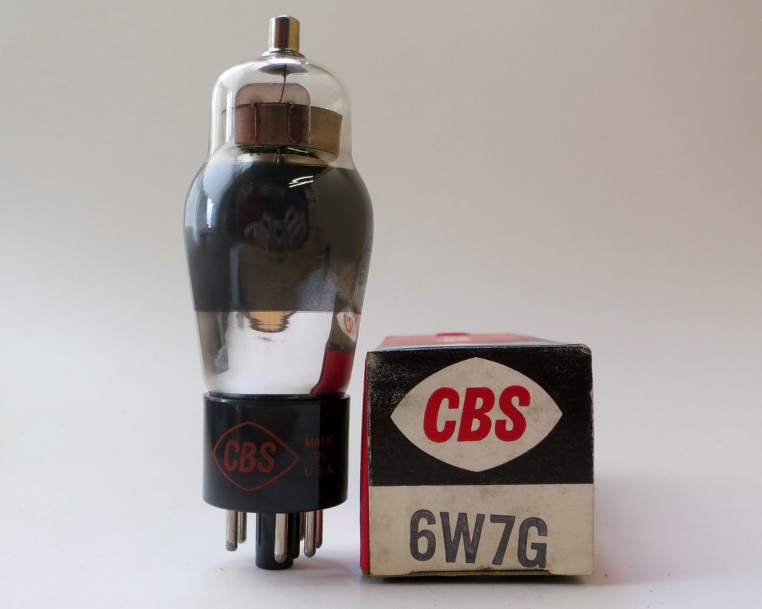 CBS 6W7G Vacuum Tube - New Old Stock - Original Box - Triple Grid ...