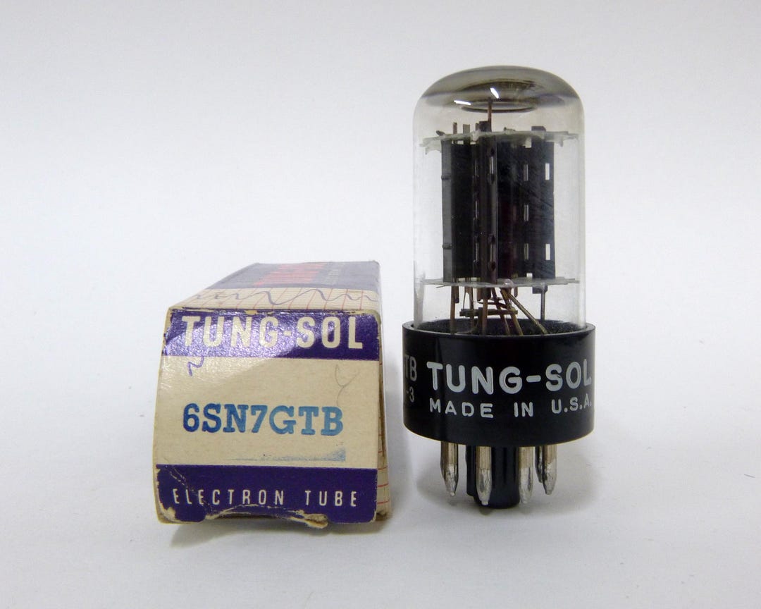 Tung Sol 6SN7GTB Vacuum Tube - New Old Stock - Original Box - Mint ...