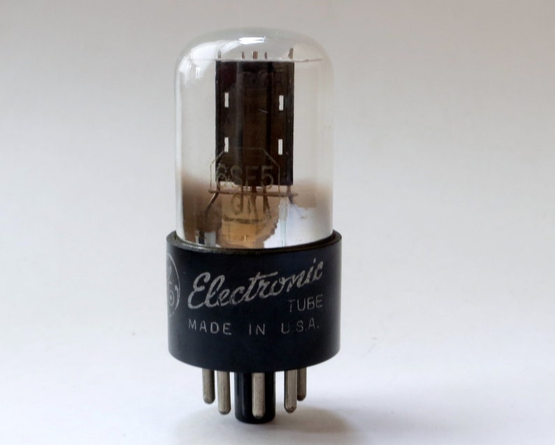 GE 6SF5GT Vacuum Tube - General Electric Glass 6SF5 Tube - Etsy