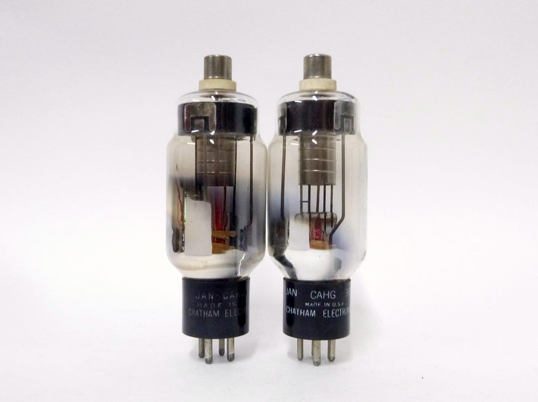 Pair: Chatham JAN 3B28 Vacuum Tube - Xenon Filled High Voltage ...