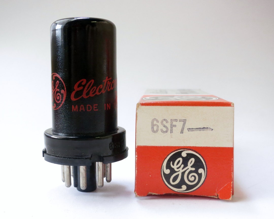 GE 6SF7 Vacuum Tube - New Old Stock - Original Box - Excellent Condition - Etsy