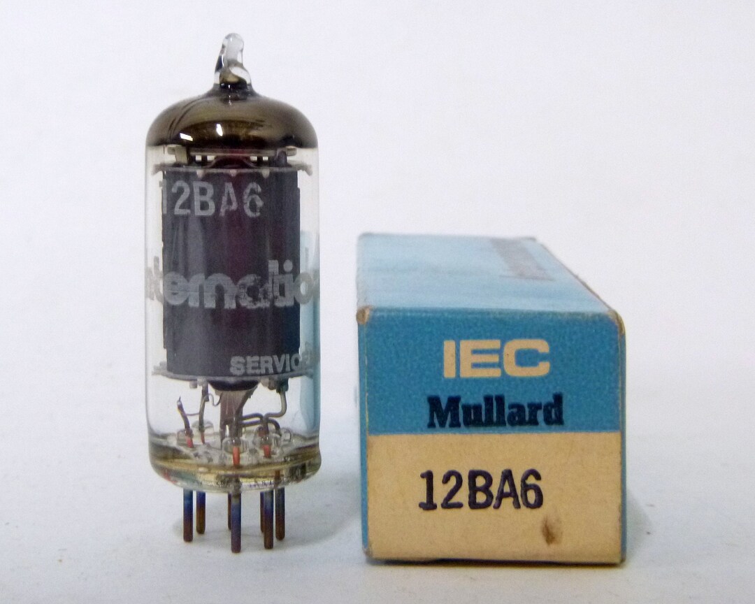 IEC 12BA6 Vacuum Tube for All American 5 Tube Table Radios - New Old ...
