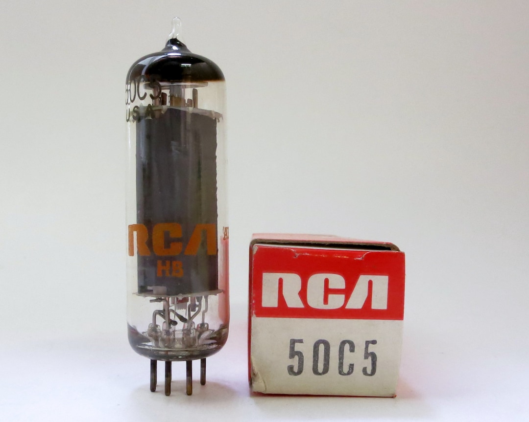 RCA 50C5 Vacuum Tube for All American 5 Tube Table Radios - New Old ...