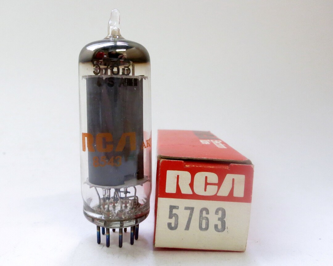 RCA 5763 Vacuum Tube - New Old Stock - Original Box - Special 6CL6 ...