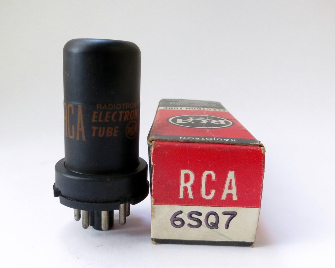 RCA 6SQ7 Vacuum Tube - New Old Stock - Original Box - Excellent ...