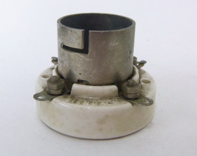 Johnson 210 Pin Vacuum Tube Socket Early Version With Molded-in ...