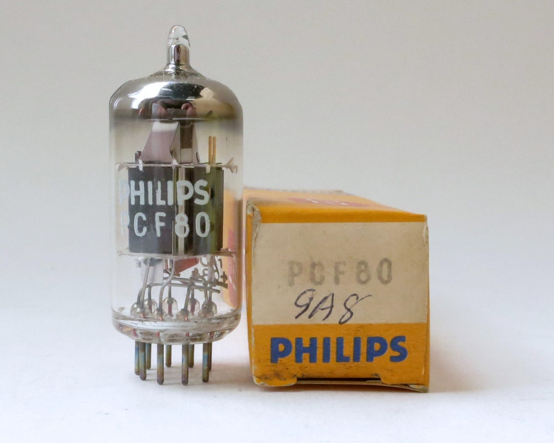 Philips PCF80 Vacuum Tube - New Old Stock - Original Box - Mint ...