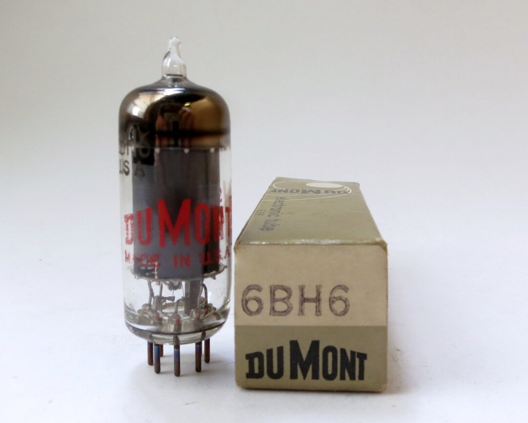 Dumont 6BH6 Vacuum Tube - NOS - Orignal Box - Mint Condition - Sylvania ...