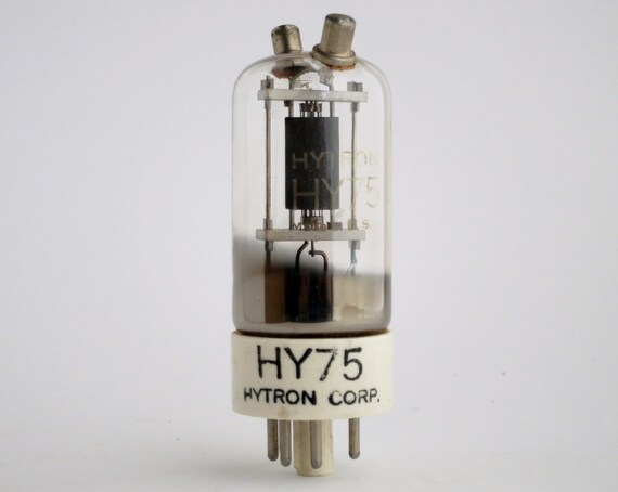 Hytron HY75 vacuum tube made during World War II | Etsy
