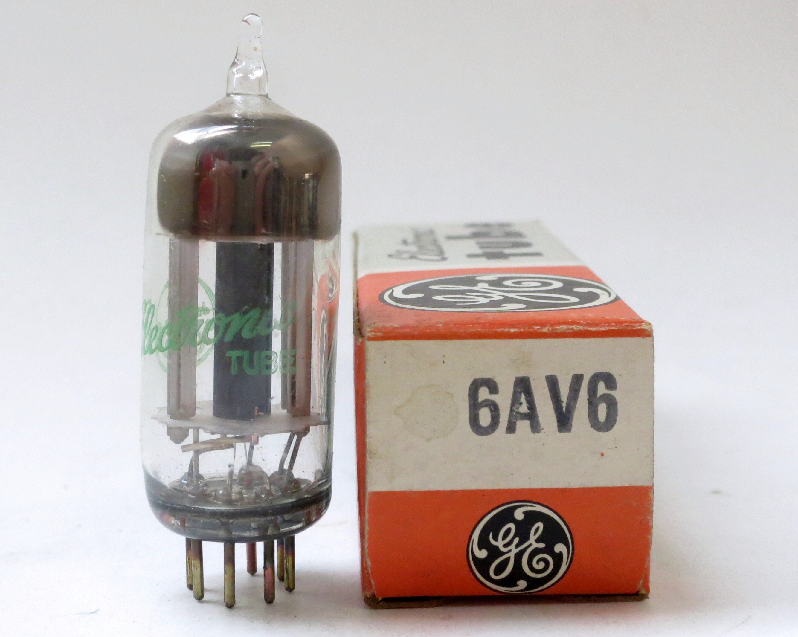 GE 6AV6 Vacuum Tube General Electric 6AV6 Tube - Etsy