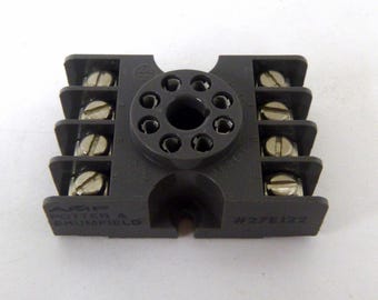 Amphenol 78S8 Octal Vacuum Tube Socket - Snap Ring Mount - 8 Pin Tube ...