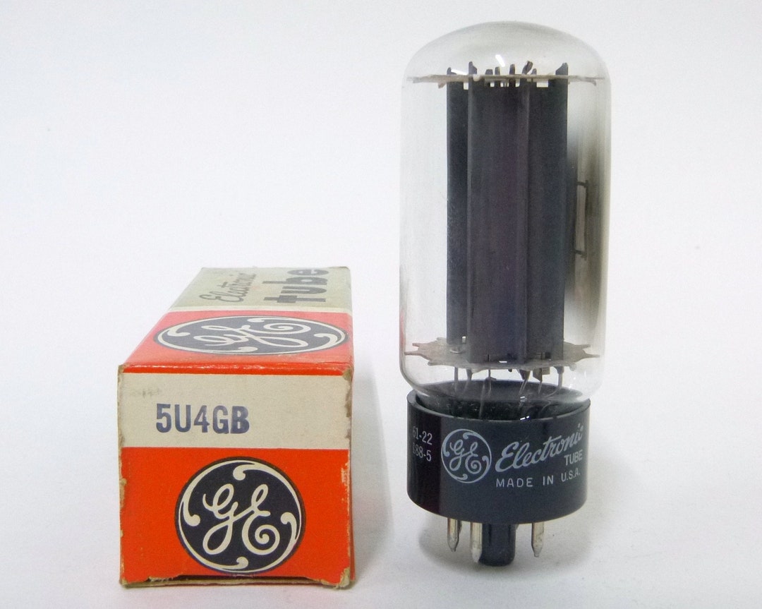 GE 5U4GB Vacuum Tube - Gray Plates - New Old Stock 5U4 - Etsy