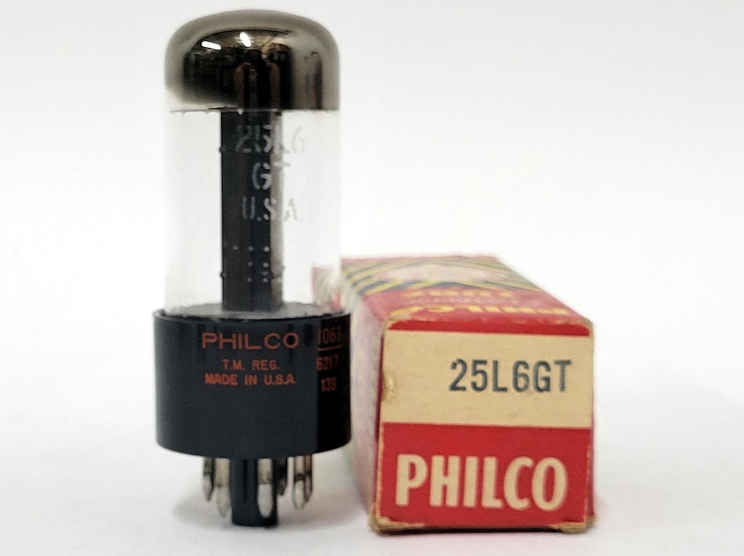 Philco 25L6GT Vacuum Tube - New Old Stock - Original Box - Excellent ...