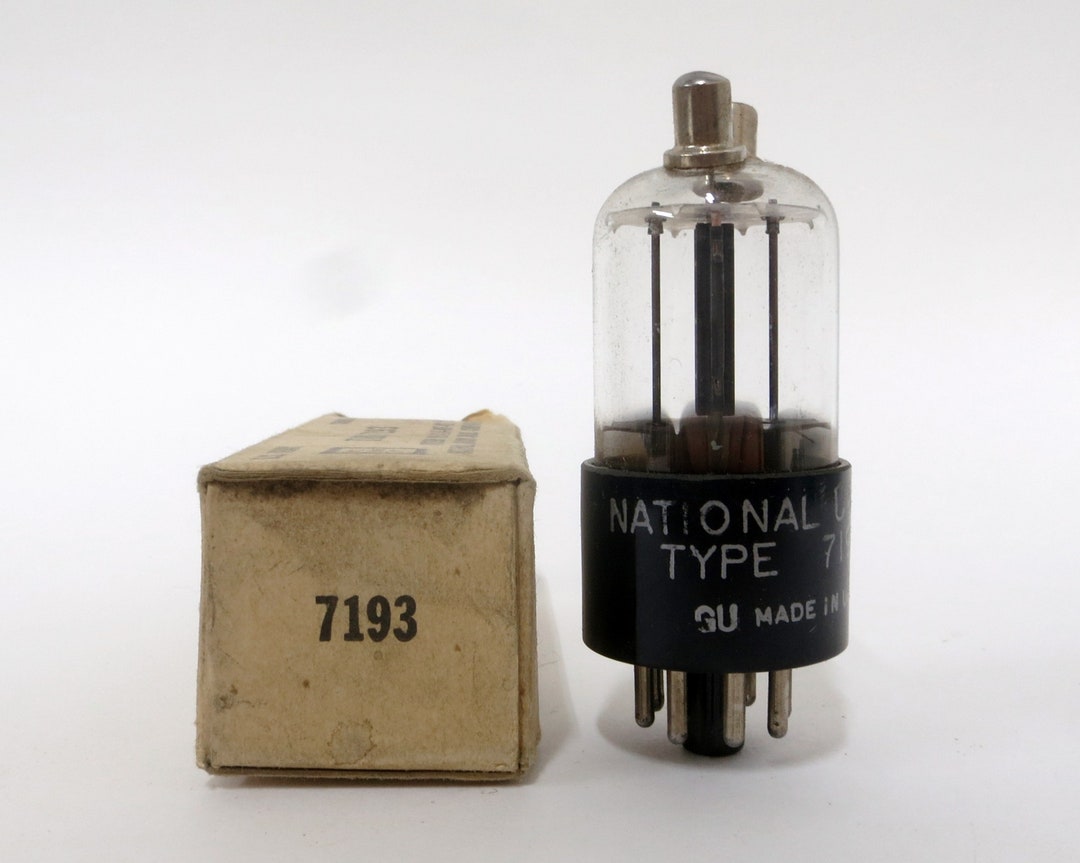 National Union 7193 Vacuum Tube - Original Box - 2C22 - Etsy