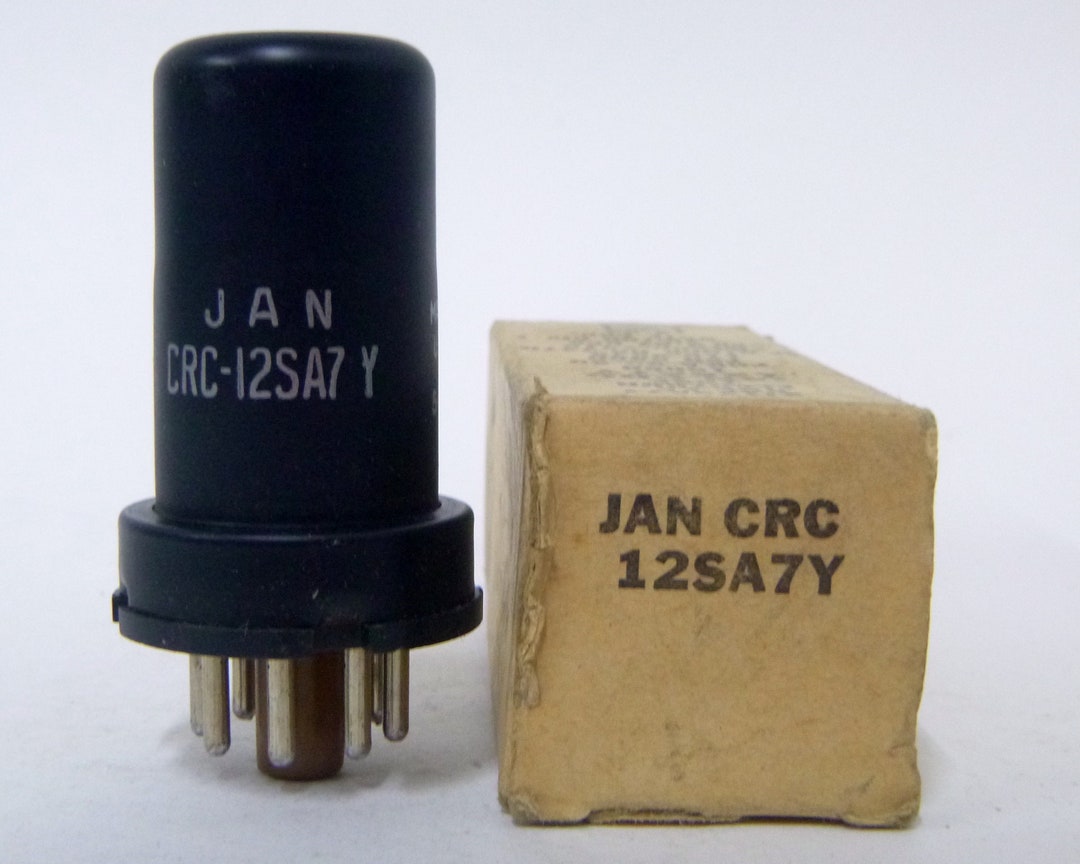 RCA JAN 12SA7Y Vacuum Tube - New Old Stock - Original Box - 12SA7 With ...