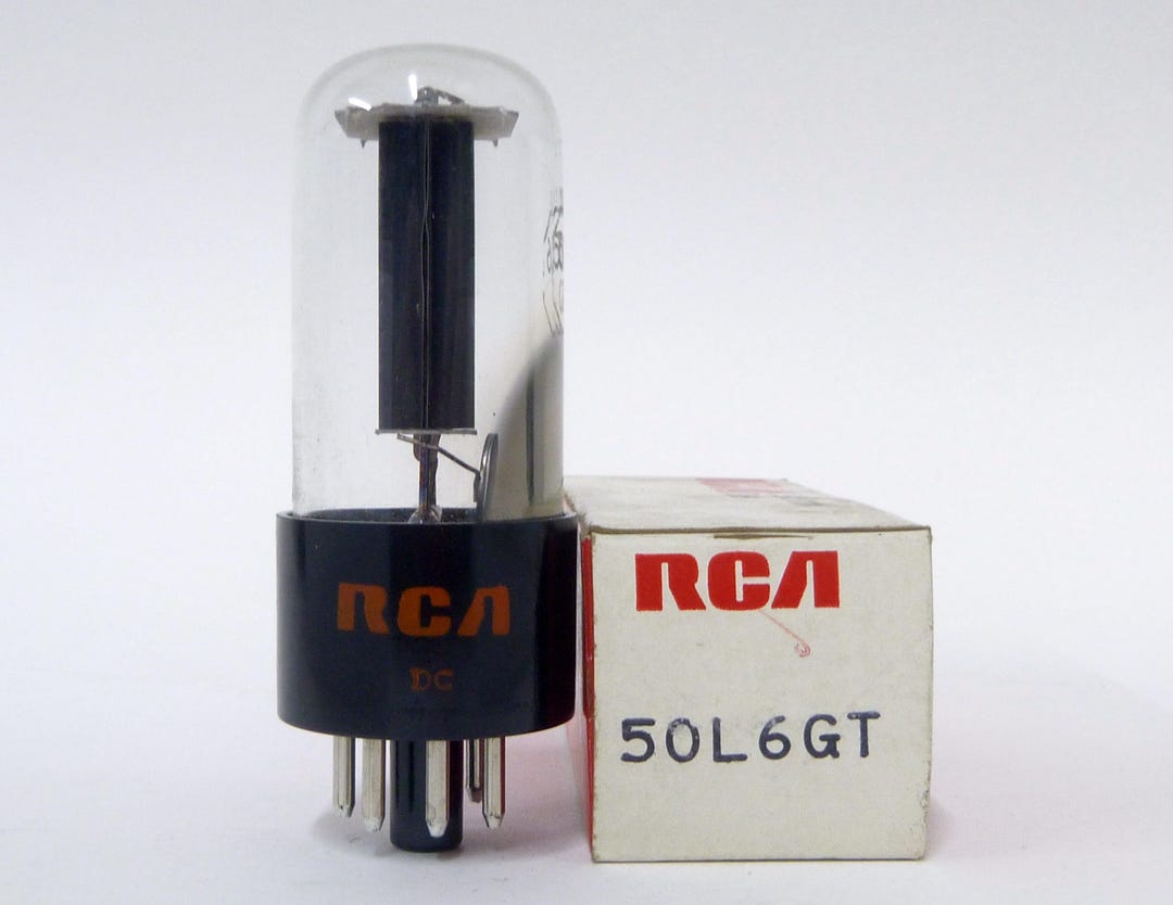 RCA 50L6GT Vacuum Tube - All American 5 Tube Table Radios - New Old ...