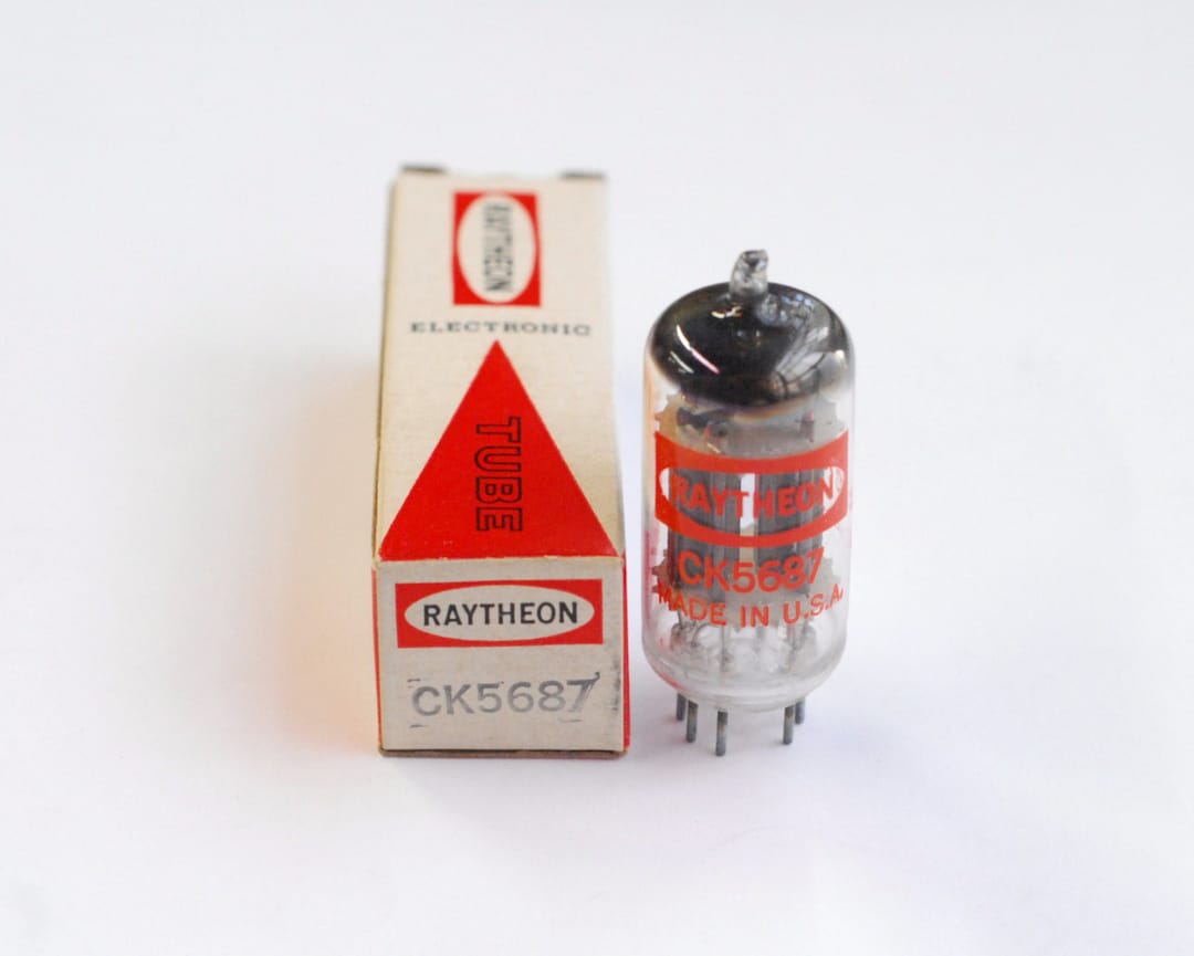 Raytheon 5687 Vacuum Tube - New Old Stock - Mint Condition - CK5687 - Etsy