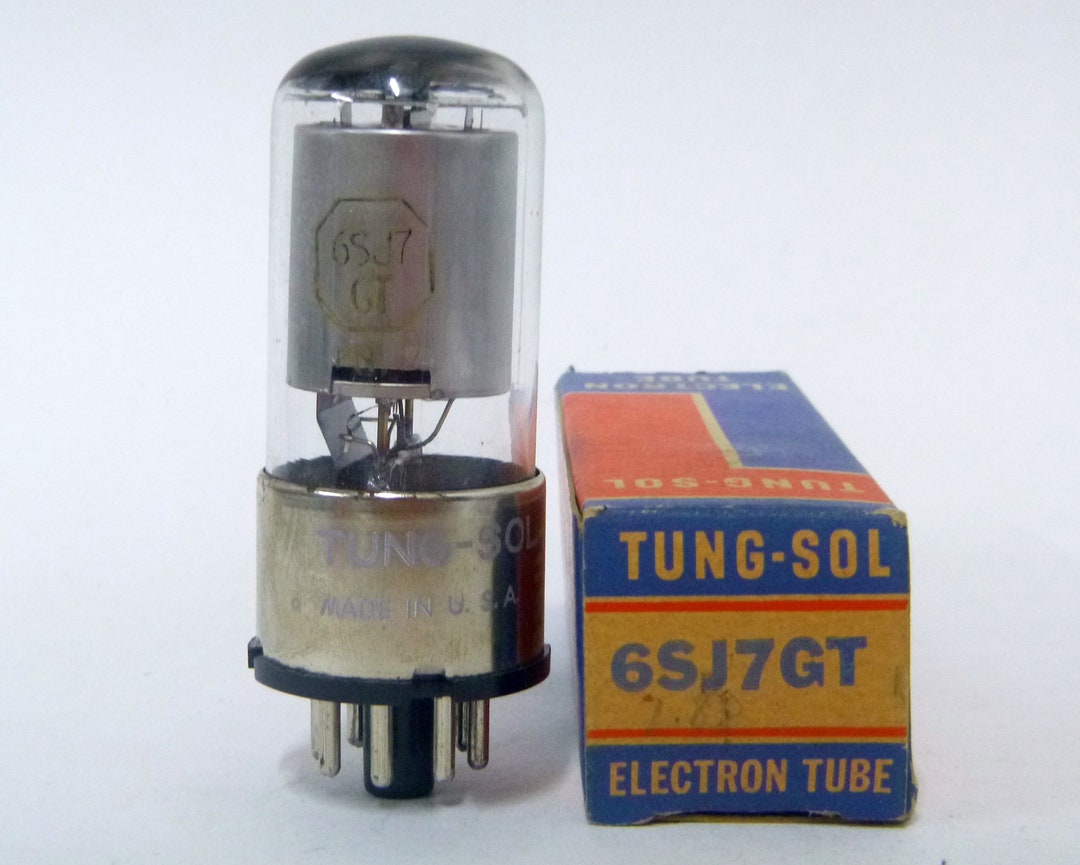 Tung Sol 6SJ7GT Vacuum Tube - New Old Stock - Original Box - Early ...