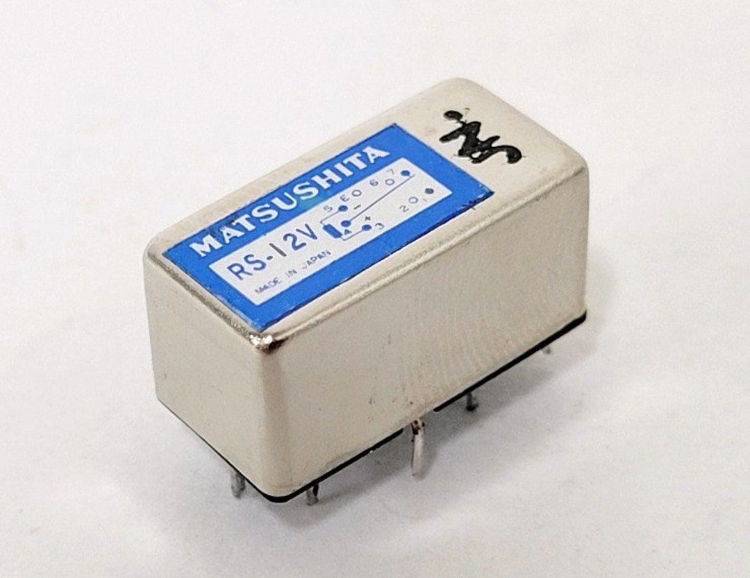 Matsushita RS-12V High Speed, Magnetically Shielded SPDT Relay - Etsy