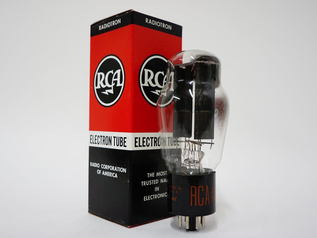 RCA 5X4G Vacuum Tube - New Old Stock - Original Box - Black Plates ...