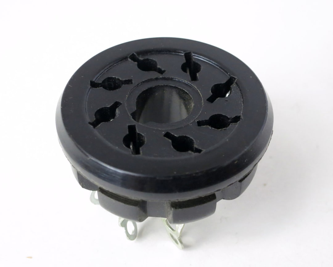 Amphenol 78S8 Octal Vacuum Tube Socket - Snap Ring Mount - 8 Pin Tube ...