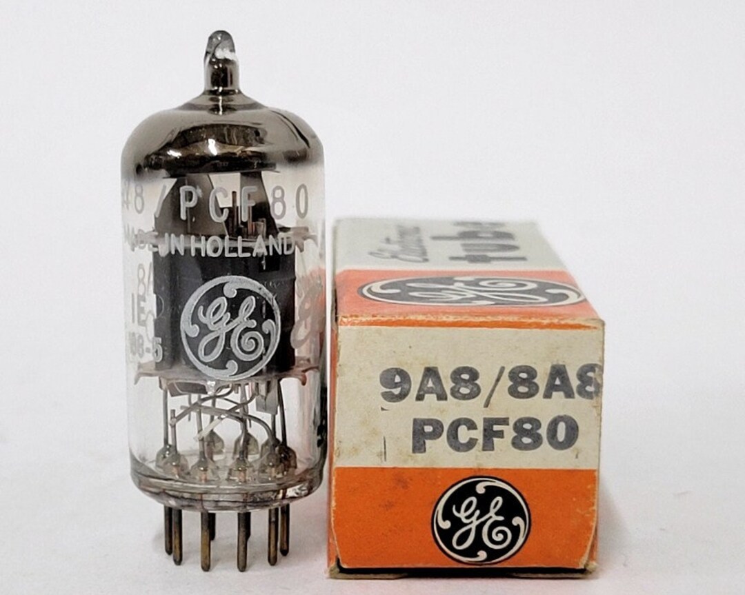 GE 9A8 Vacuum Tube - New Old Stock - Original Box - Mint Condition ...