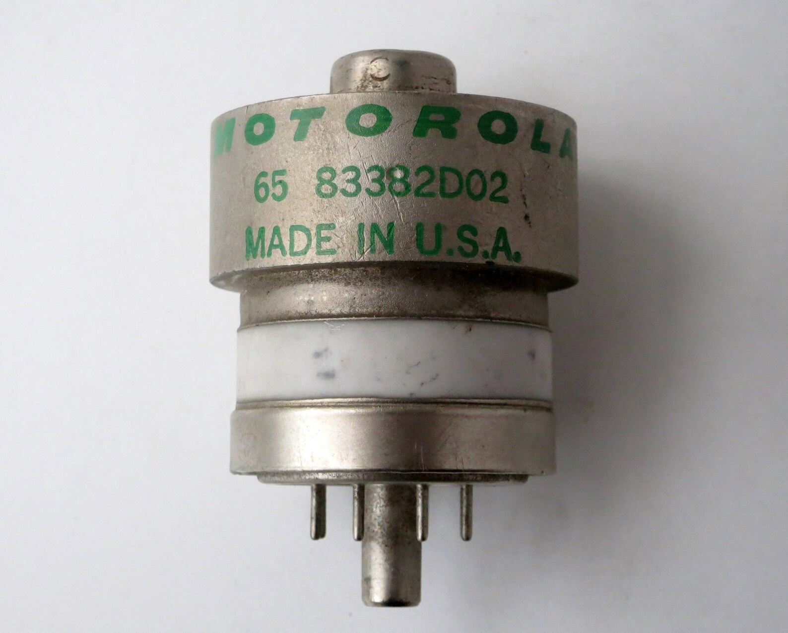 Motorola 65 833382D02 / 8560AS Vacuum Tube External Anode Transmitting ...