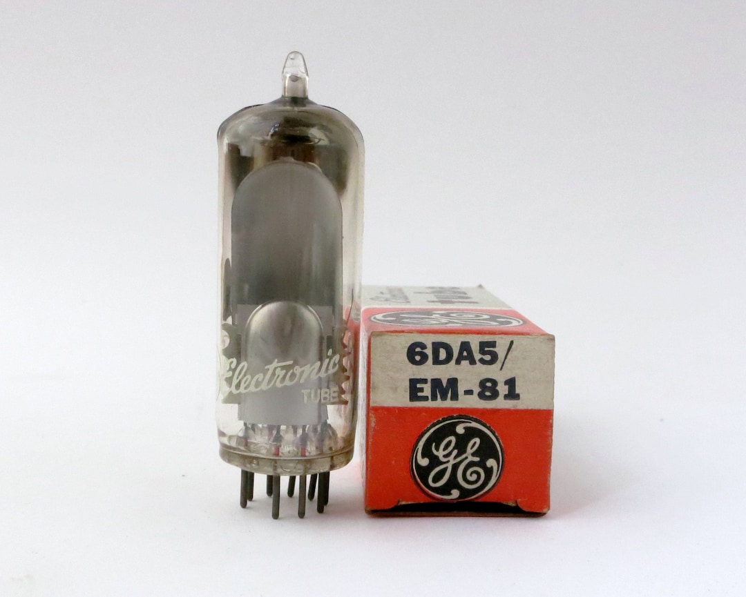 GE 6DA5 / EM81 Vacuum Tube - Tuning Eye Tube - New Old Stock - General ...