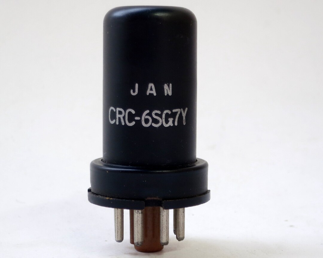 RCA JAN 6SG7Y Vacuum Tube 6SG7 With Low Loss Brown Phenolic Base - Etsy