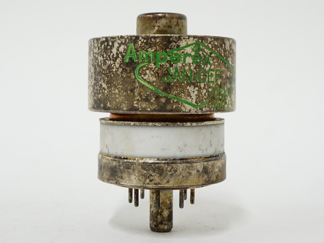 Amperex JAN 7204 Vacuum Tube - External Anode Transmitting Tube ...
