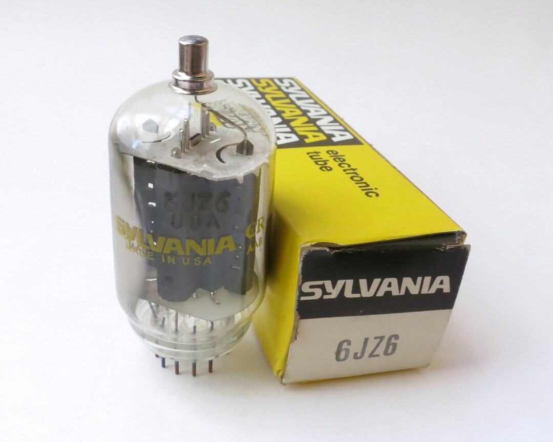 Sylvania 6JZ6 Vacuum Tube - New Old Stock - Original Box - Etsy
