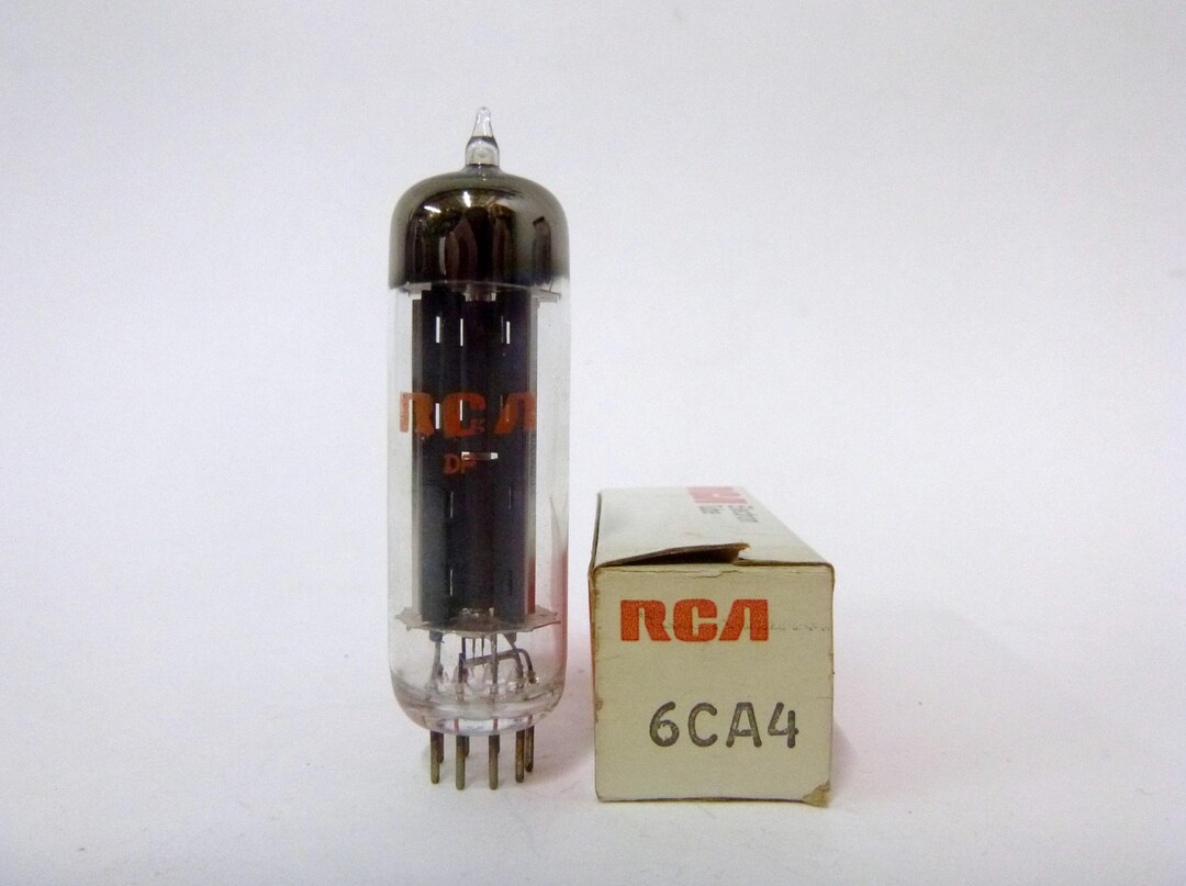 RCA 6CA4 Vacuum Tube New Old Stock Original Box Excellent US Made EZ81 ...