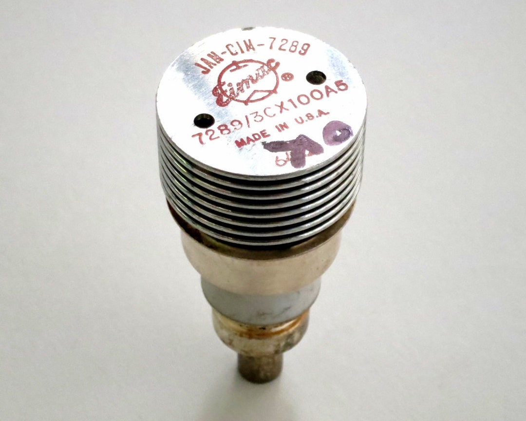 Eimac 7289 Vacuum Tube - 3CX100A5 Planar Triode UHF Transmitting Tube ...