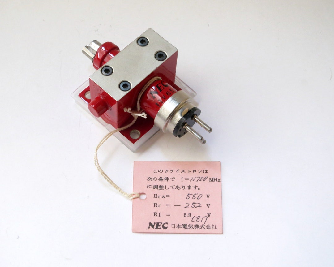 NEC 11V652 Klystron Vacuum Tube - Etsy