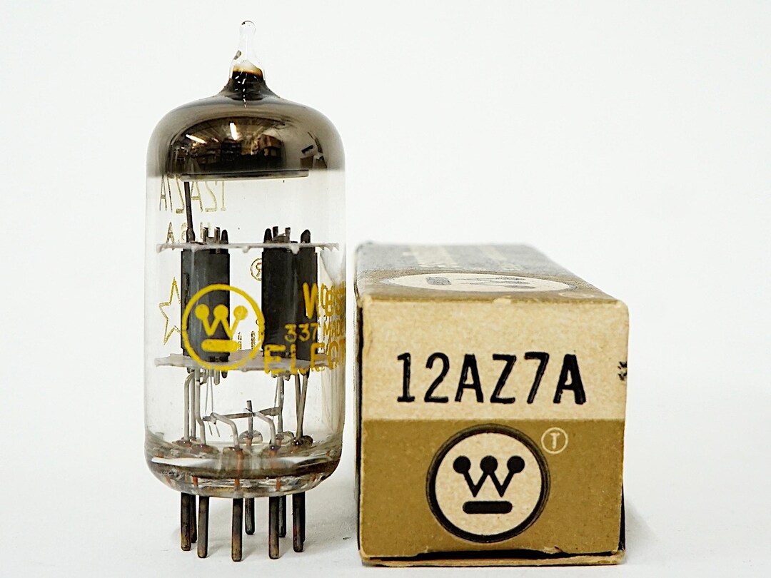 Westinghouse 12AZ7A Vacuum Tube - New Old Stock - Original Box ...