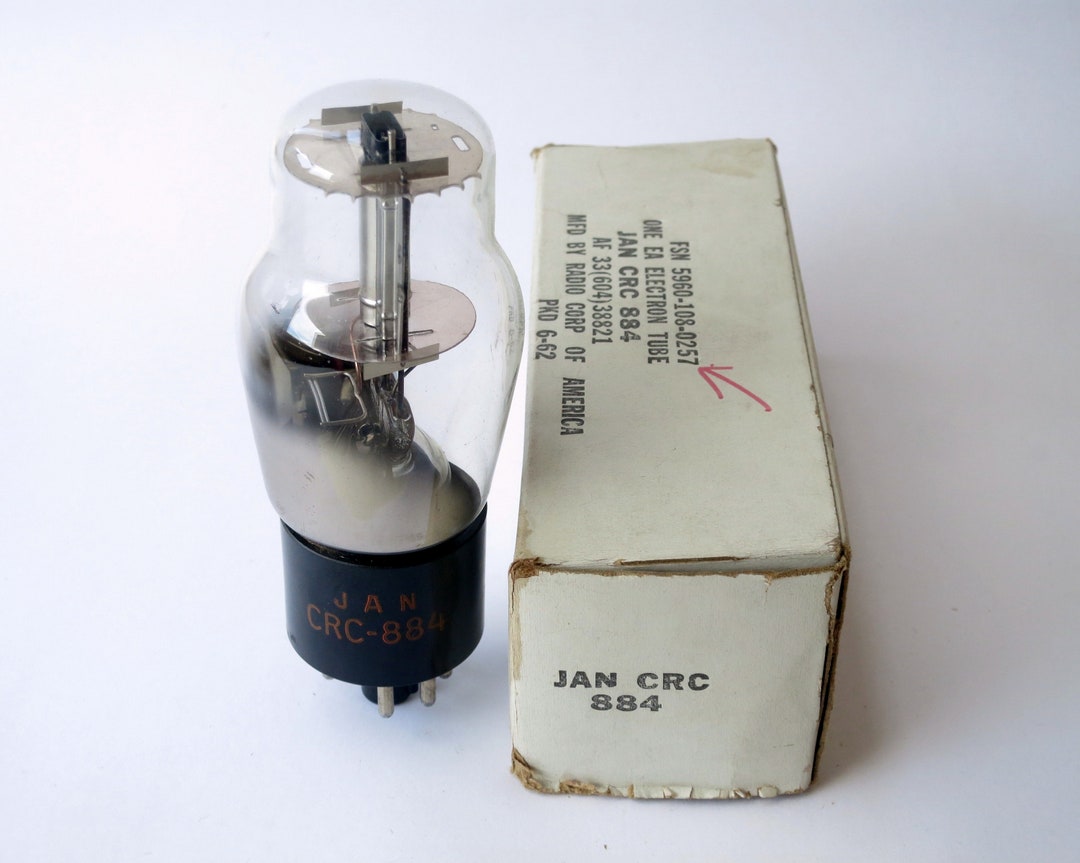 RCA JAN 884 Thyratron - Vacuum Tube - New Old Stock - Original Box - Etsy