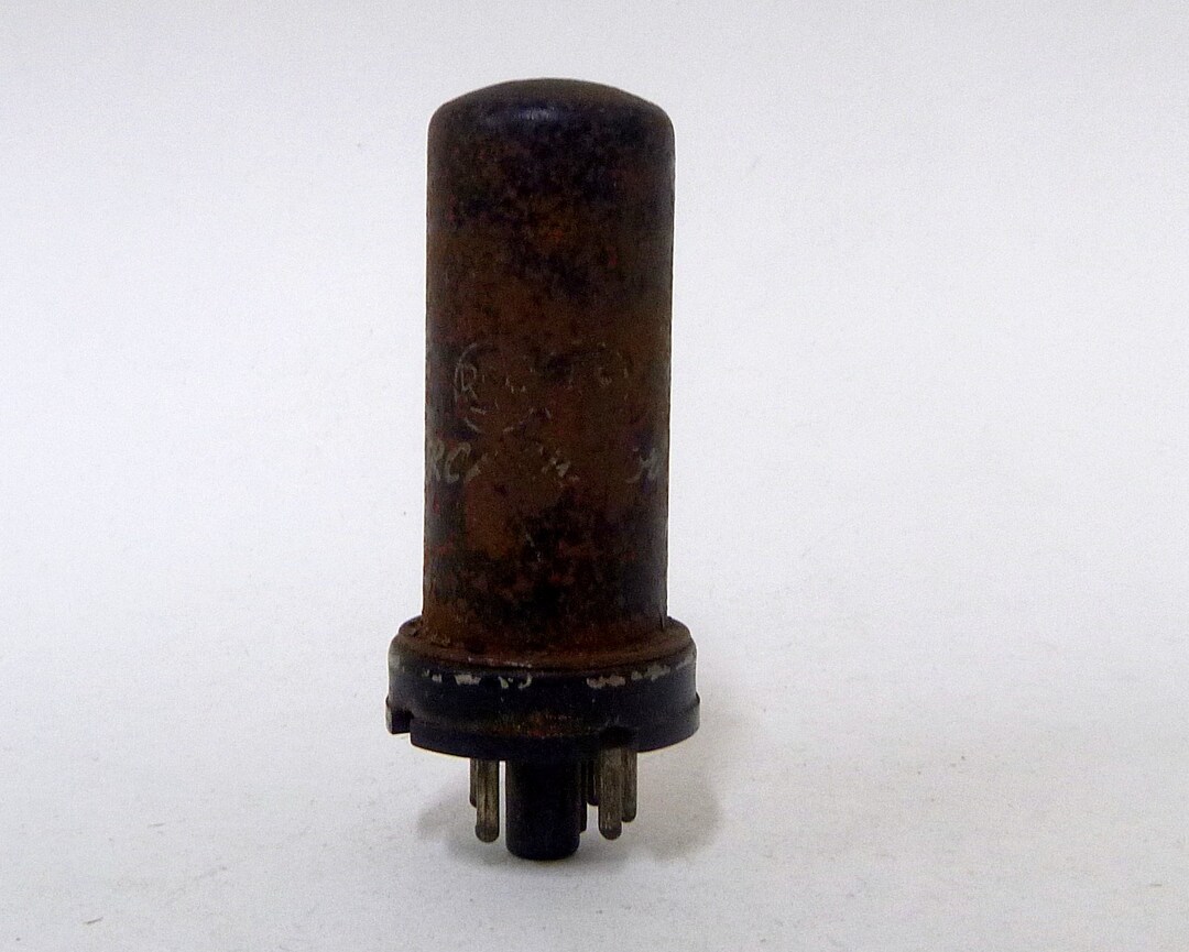 RCA 6X5 Vacuum Tube - Metal 6X5 Tube - a Face Only a Mother Could Love ...